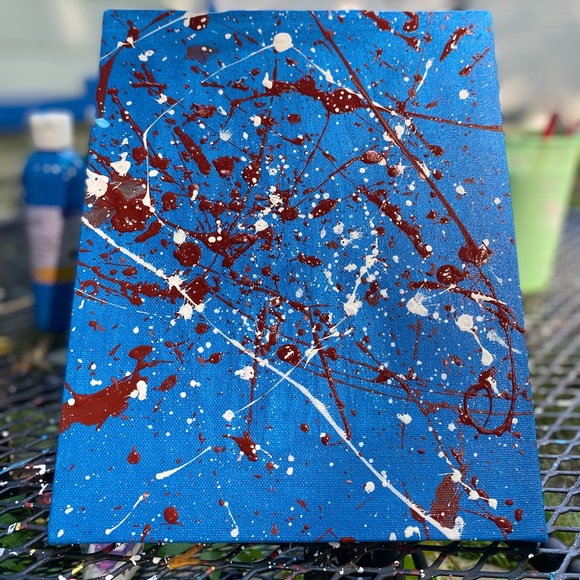 Wall Decor | Spidey Sense Splatter Art | Poshmark
